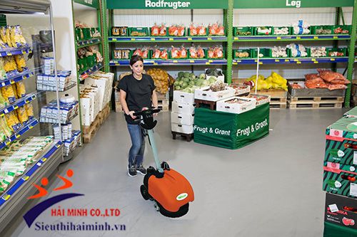 Máy chà sàn liên hợp mini Hiclean HC 201