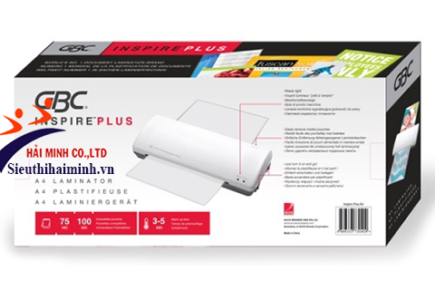 Máy ép Plastic GBC Inspire Plus A4