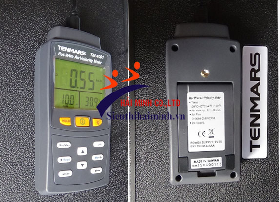 Máy đo tốc độ và lưu lượng gió Tenmars TM-4001 | Tenmars TM-4001 chính...
