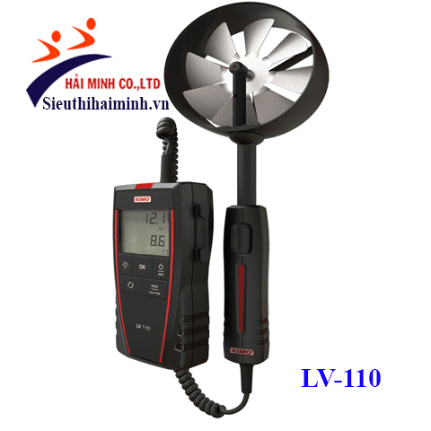 Máy đo lưu lượng gió, tốc độ gió KIMO LV110 - 111 - 117, KIMO LV110 ...